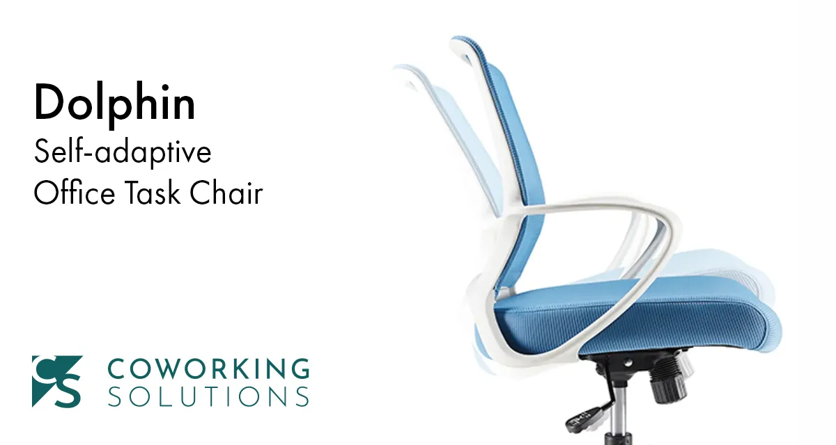 Dolphin Self-adaptive High Stool Office Task Chair - Coworking Solutions
