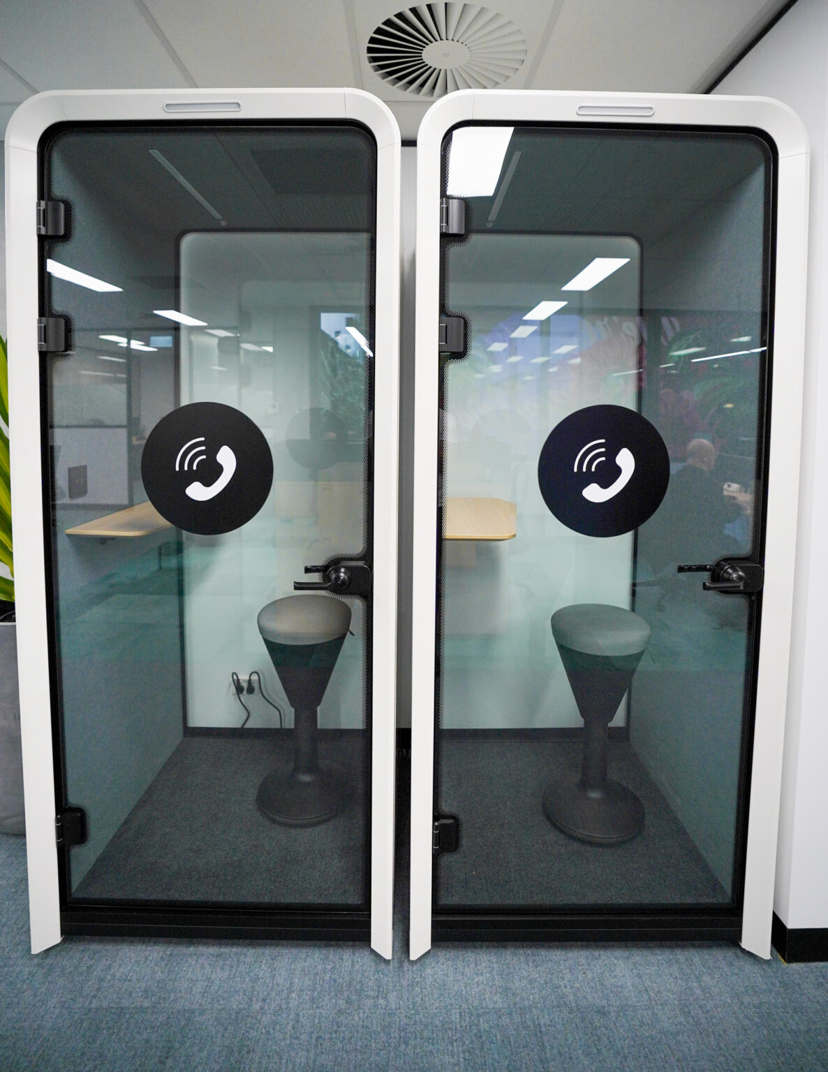N-Space II Privacy Office Phone Booth - Coworking Solutions